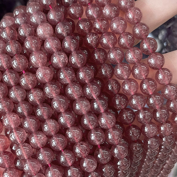 Strawberry Quartz Beads – kokodiy